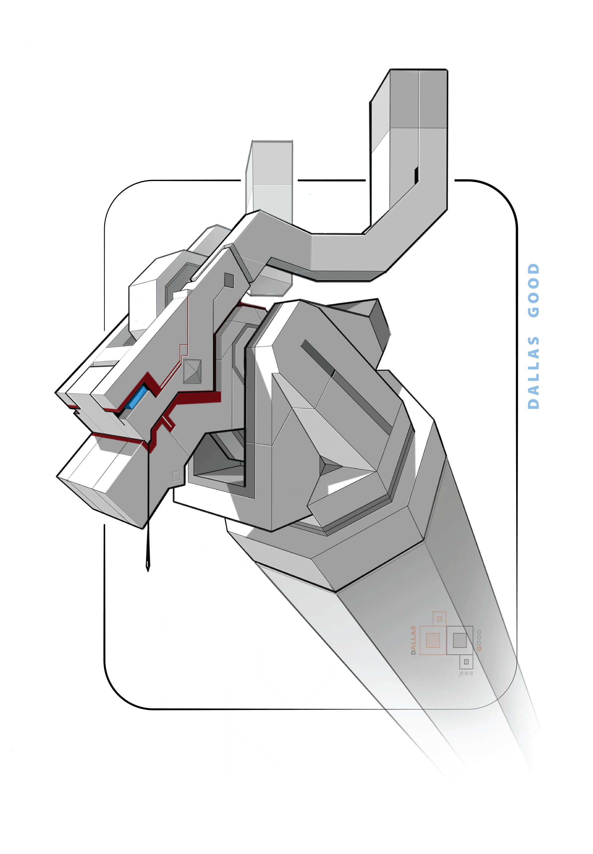 ArtStation - Mech Project: Gargoyle