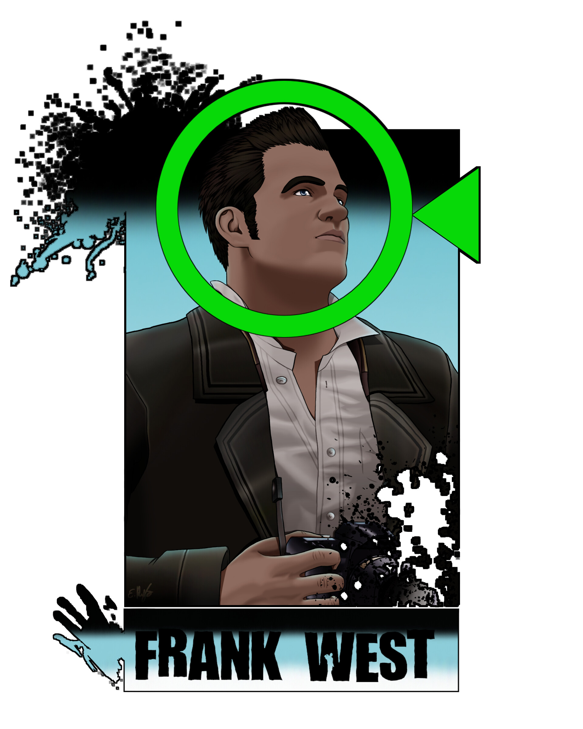 ArtStation - 6 Character Fanarts Challenge: Frank West (Dead Rising)