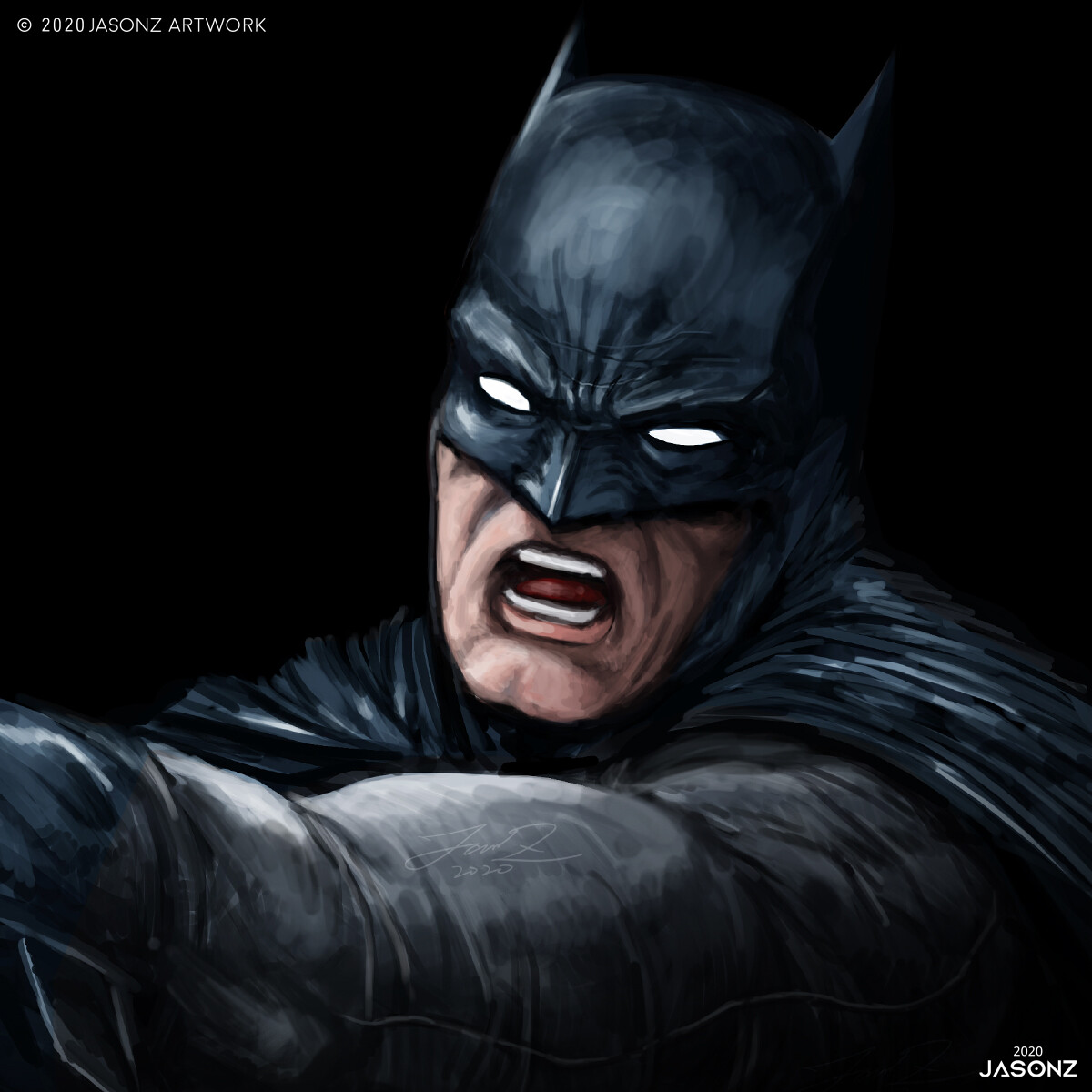 ArtStation - How Batman talks to Jason Todd