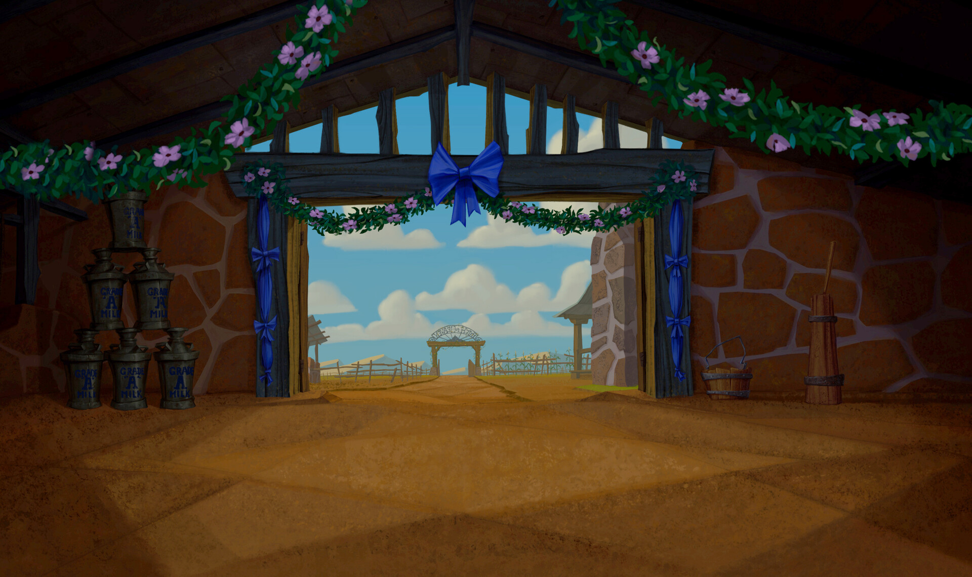 Michael Kurinsky - Disney Background Paintings