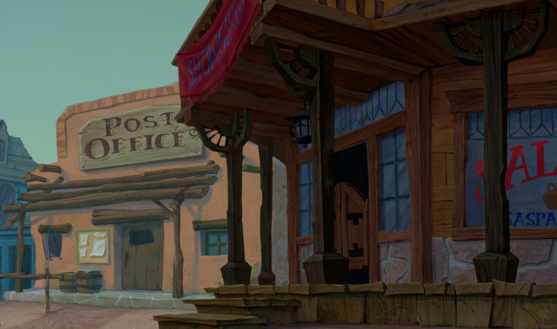 Michael Kurinsky - Disney Background Paintings