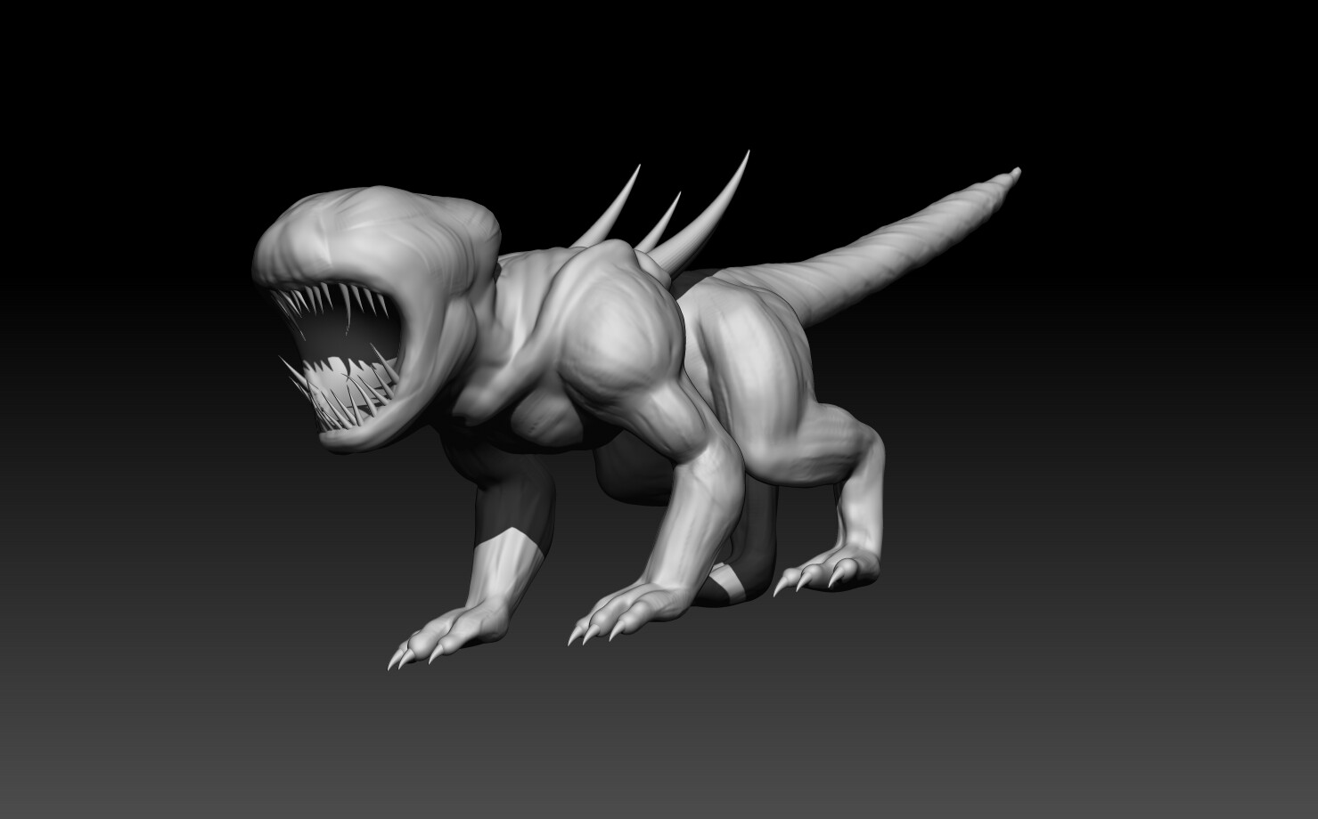 ArtStation - Alien dog - FanArt