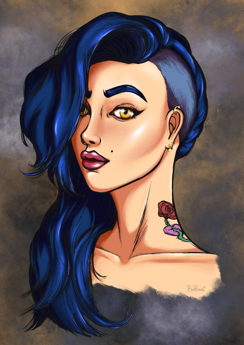 ArtStation - Skin Tone Practice :)