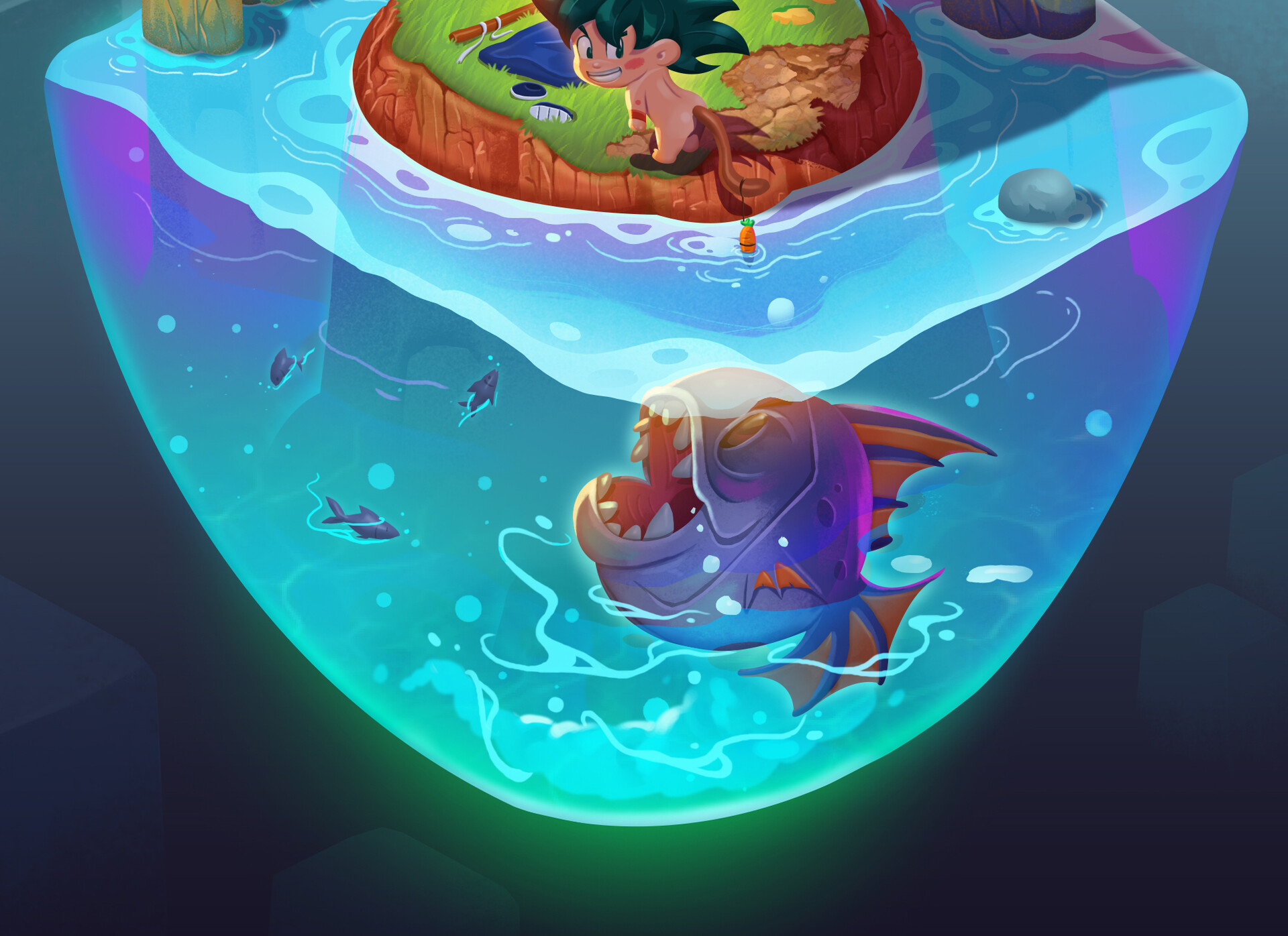 Khoa Nguyen - FISHING TIME ! - KID GOKU