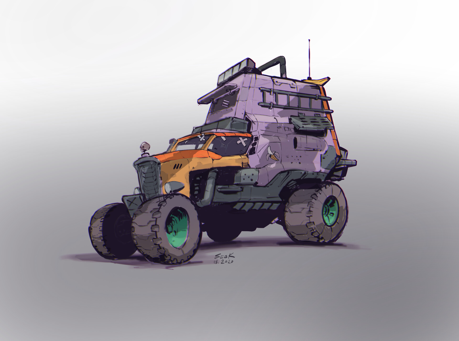 ArtStation - Apocalyptic Truck