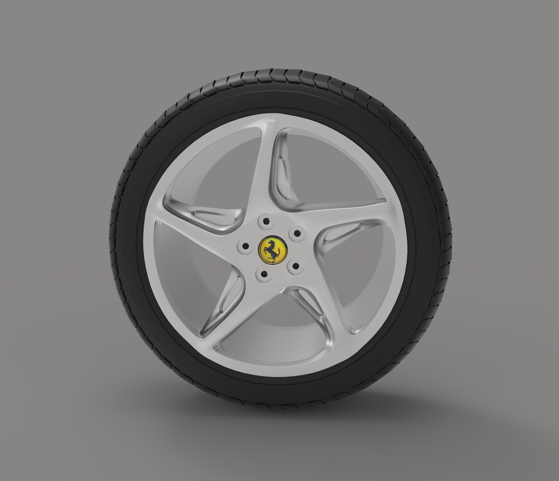 ArtStation - Ferari tyre