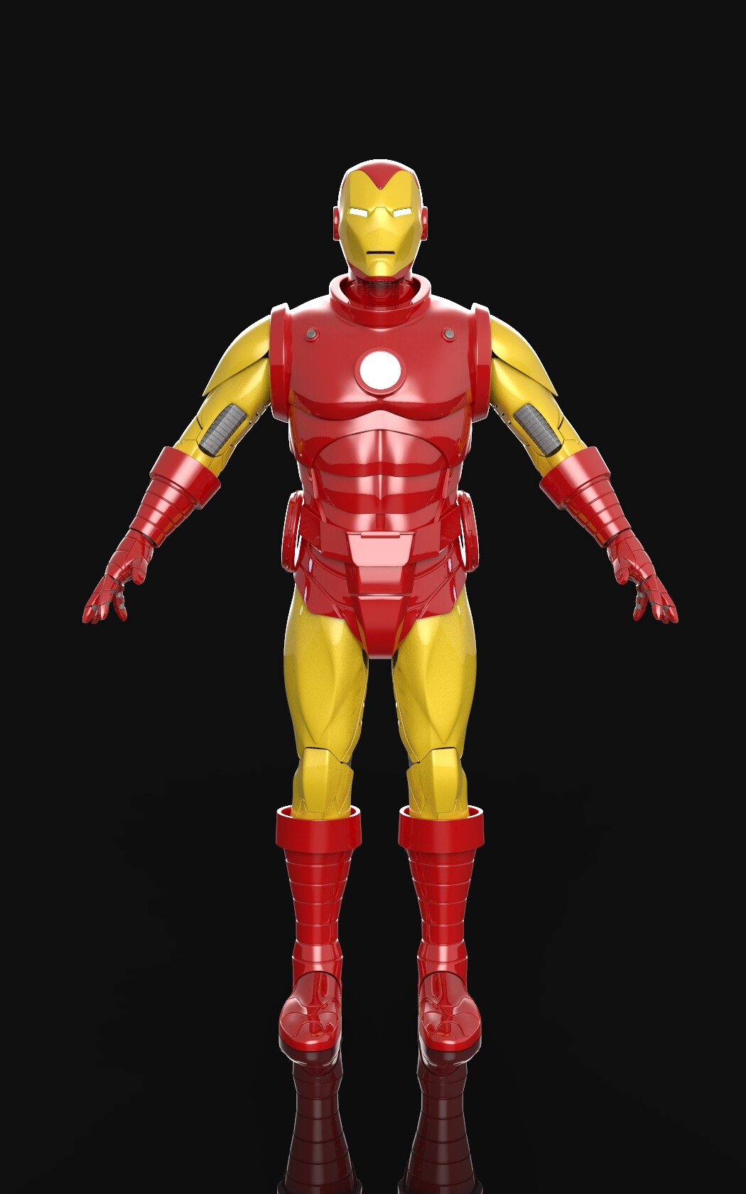 SteelWolf - Comic Version Iron Man MK4 armor set for Cosplay
