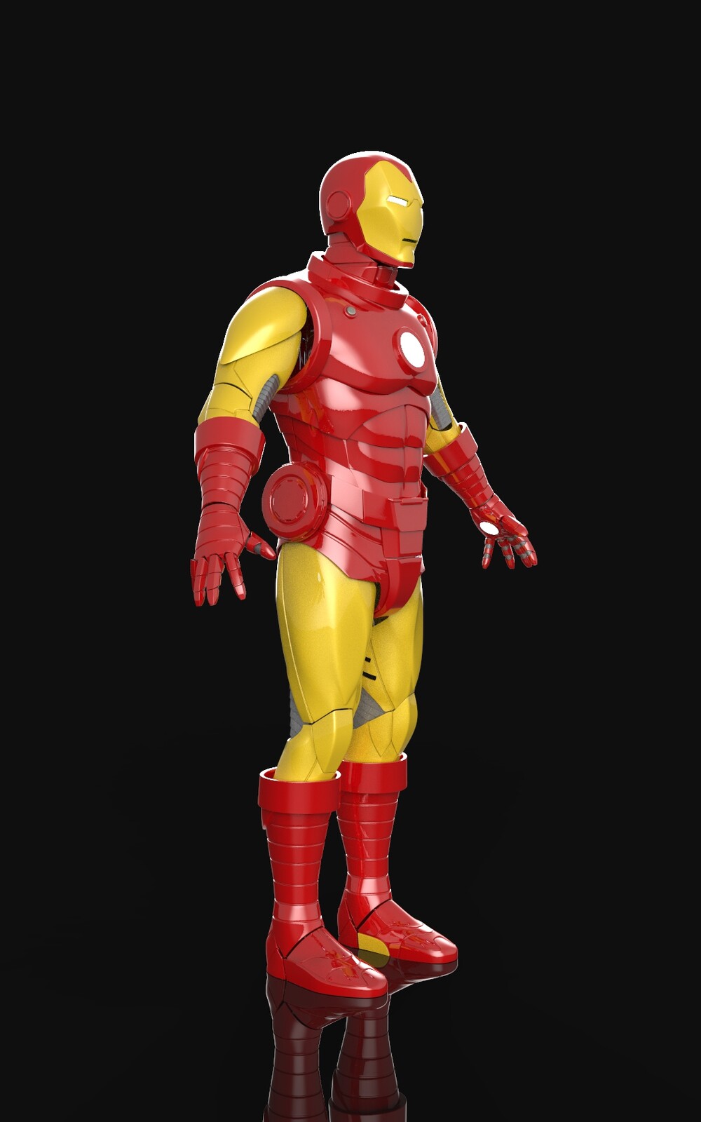 SteelWolf - Comic Version Iron Man MK4 armor set for Cosplay