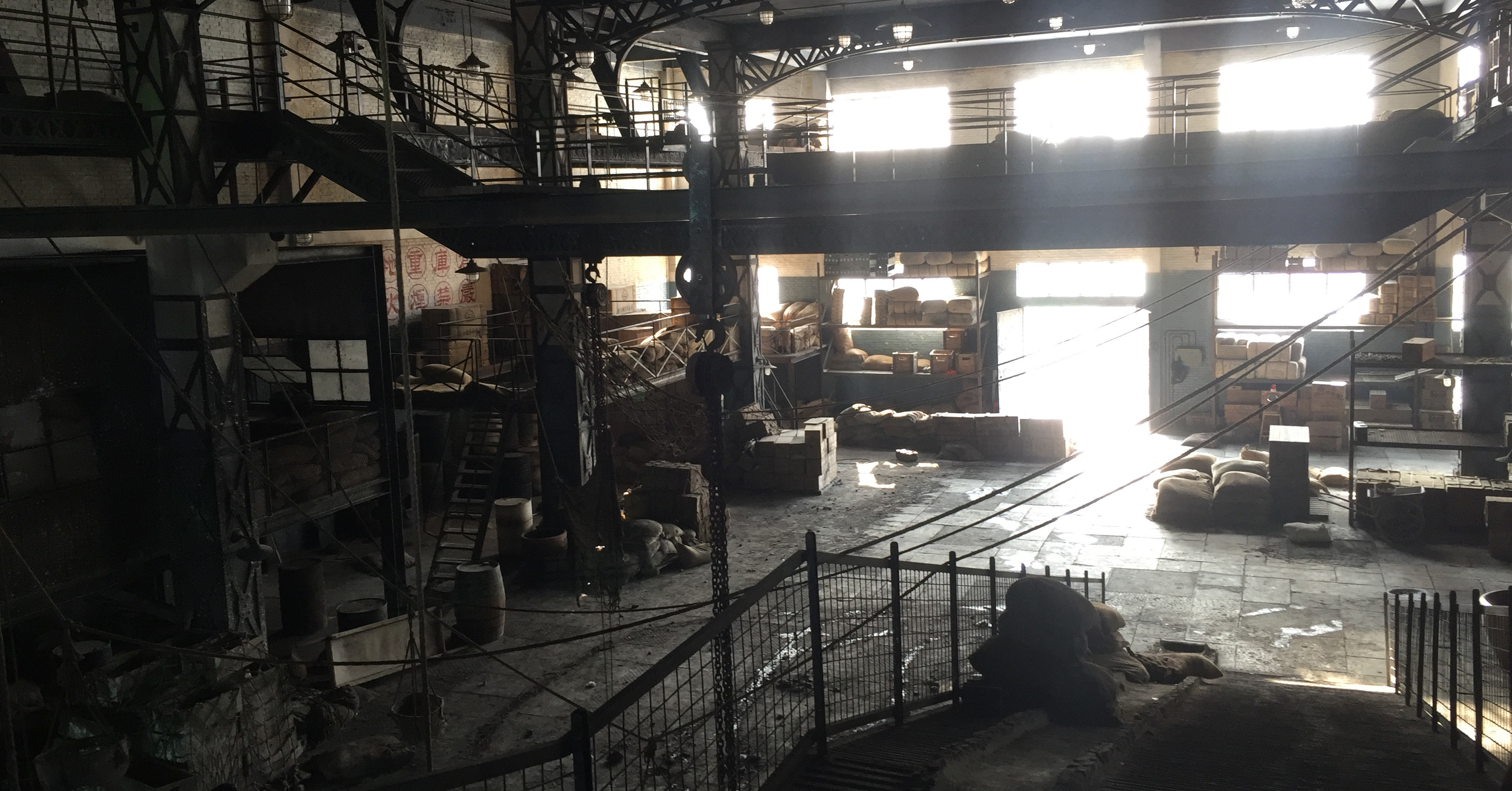 Junling Wang - The movie "The Eight Hundred" concept artwork part4