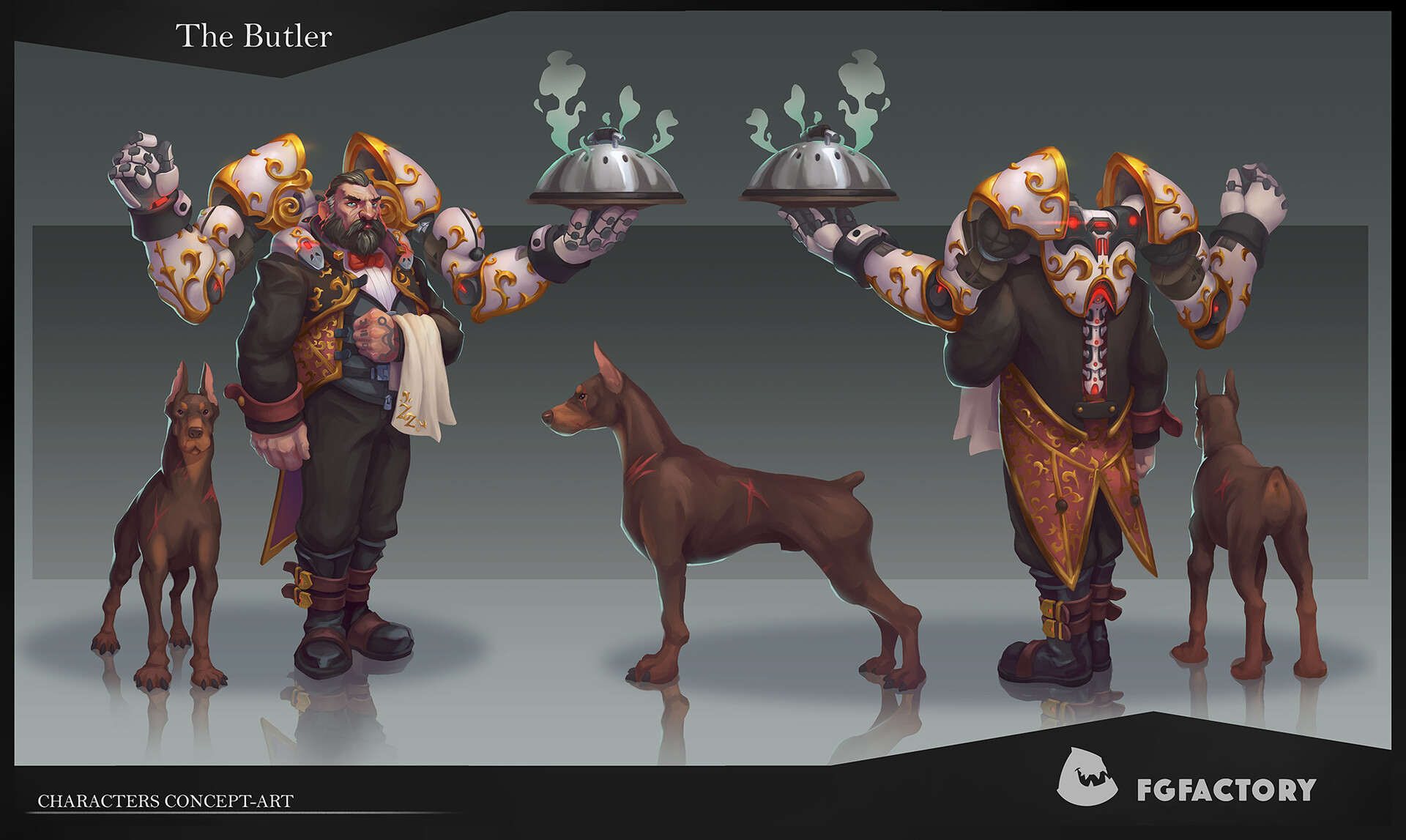ArtStation - The Butler