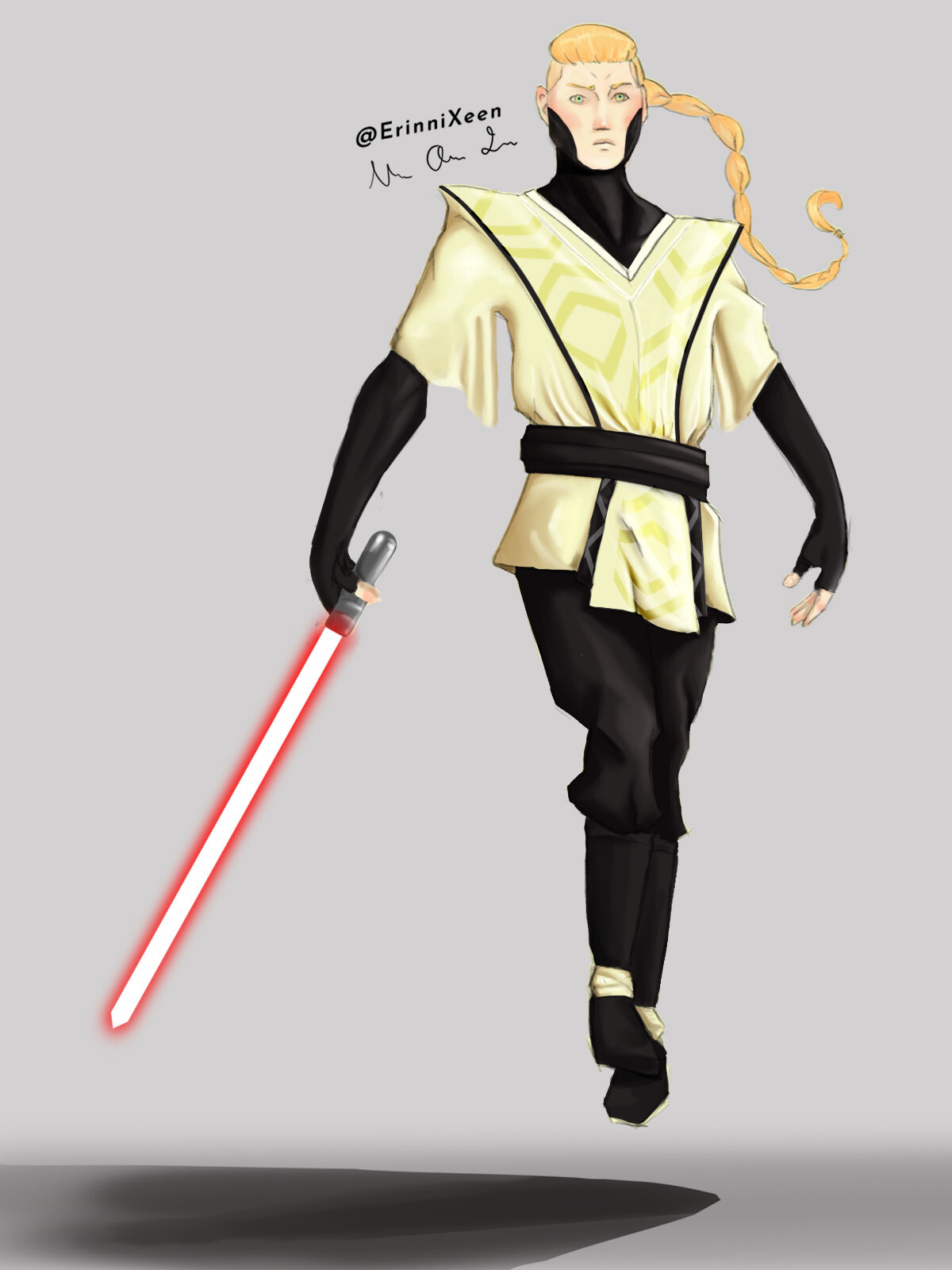 Marzia C Zanetti - Adam Dark Jedi OC from Star Wars