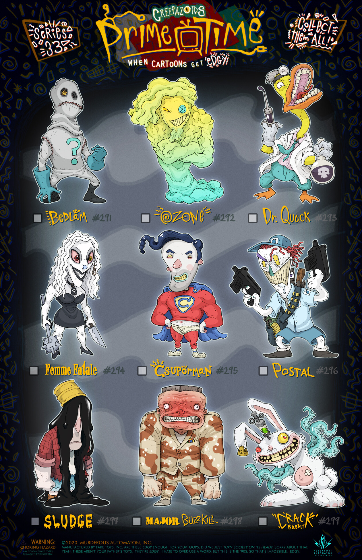 ArtStation - Creepazoids: Prime Time
