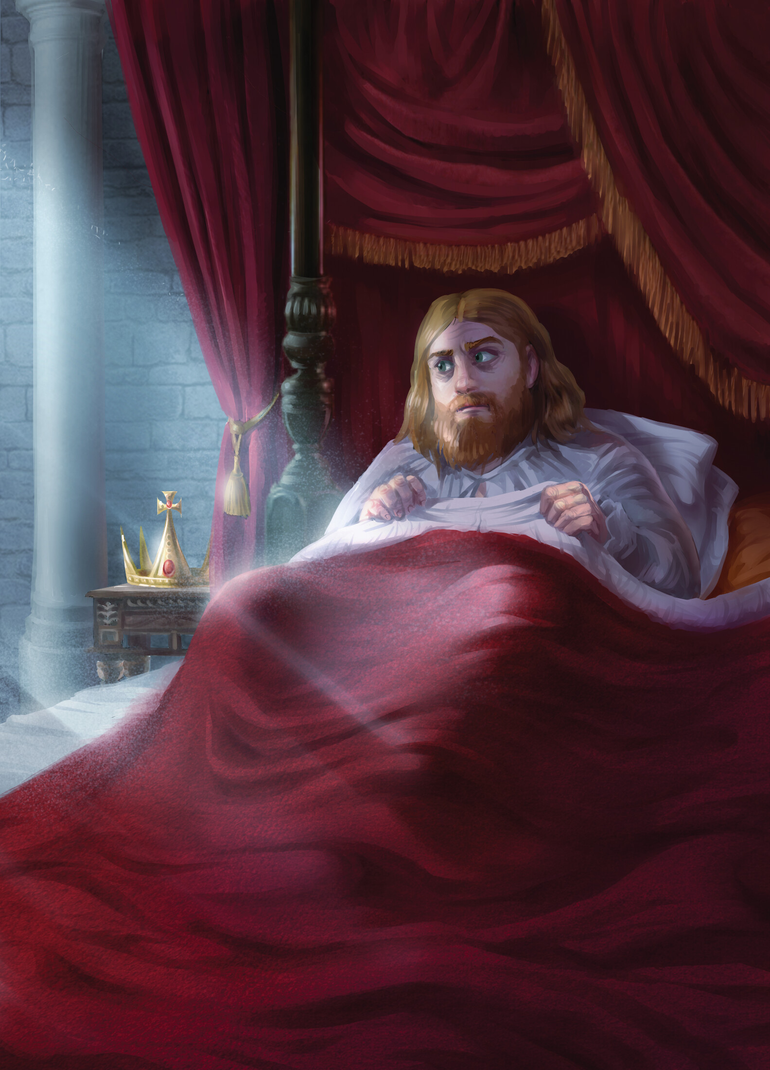 ArtStation - Worried King