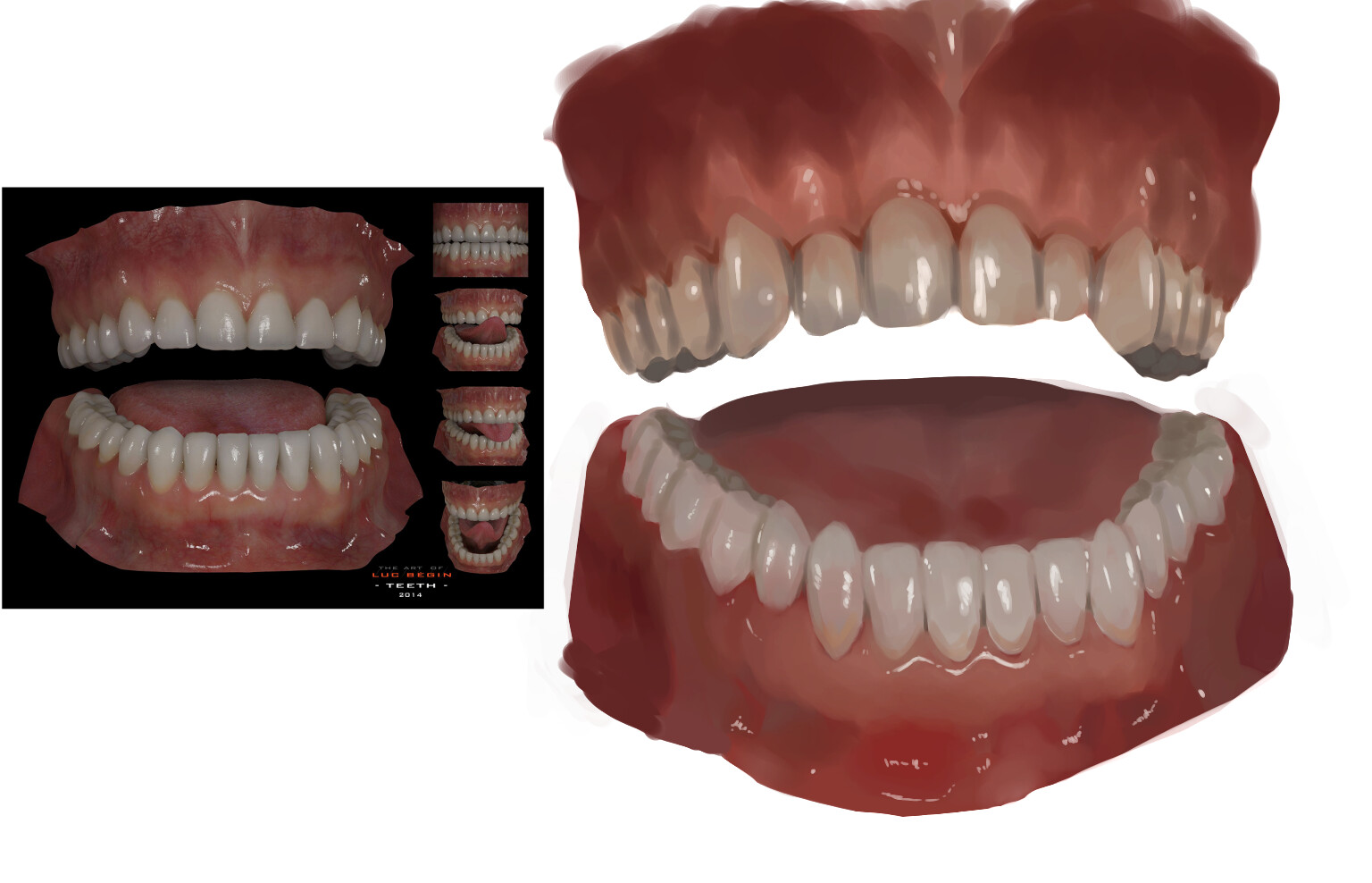 ArtStation - teeth (2018)