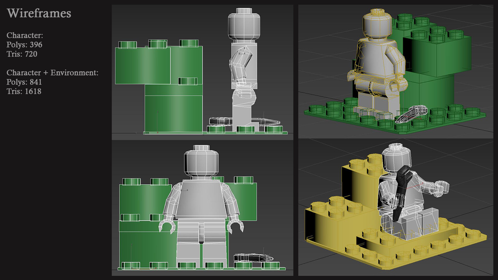 Evan, Jay, Sheedy - Low Poly Mad Max Lego Figure