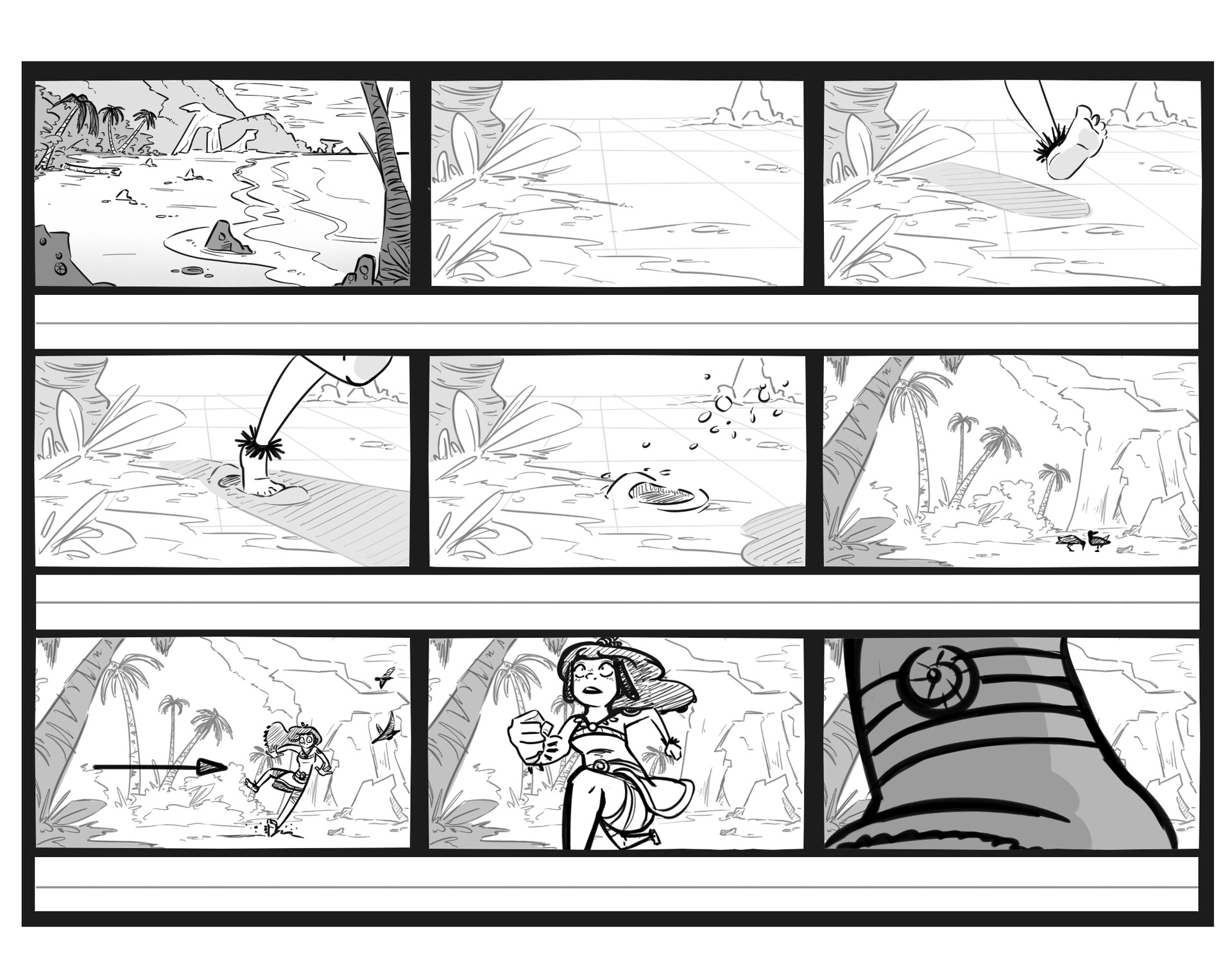 ArtStation - Storyboard - BadGuy