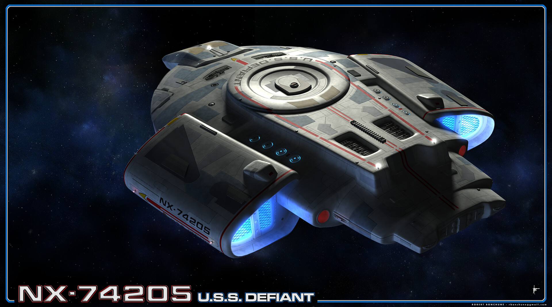 Robert Bonchune - U.S.S. Defiant (Star Trek: Deep Space Nine)