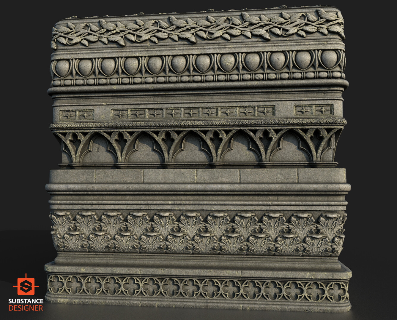 Mike Means - Ornamental Stone Trim Sheet