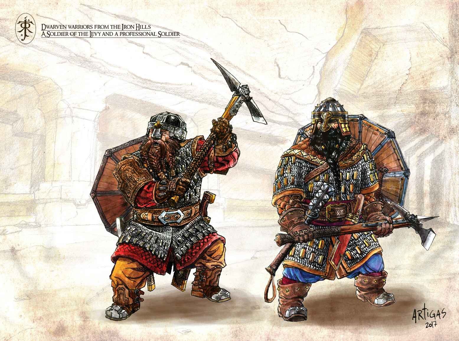 dwarven warrior eisen