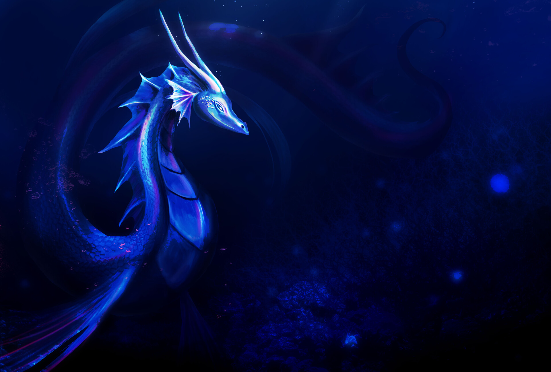 ArtStation - Sea dragon