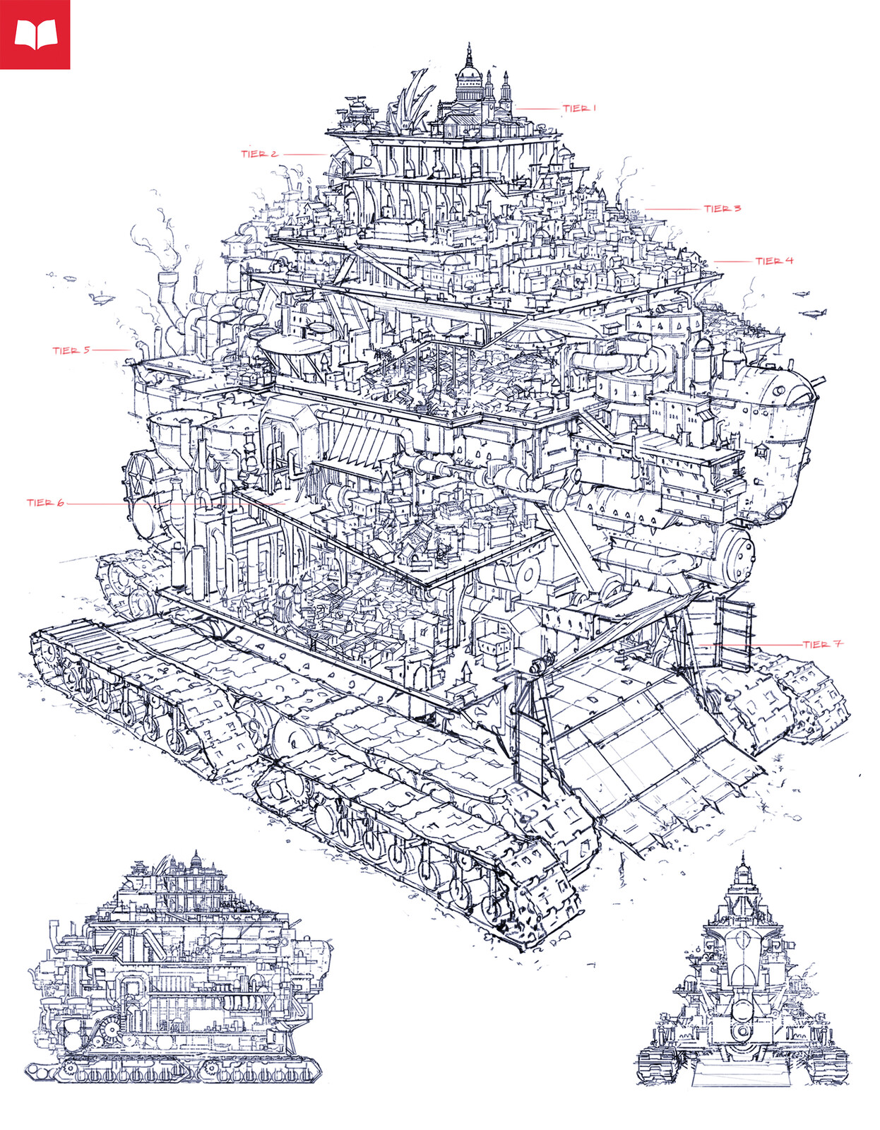 Philip V. - The Illustrated World of Mortal Engines - London 1007 T.E ...