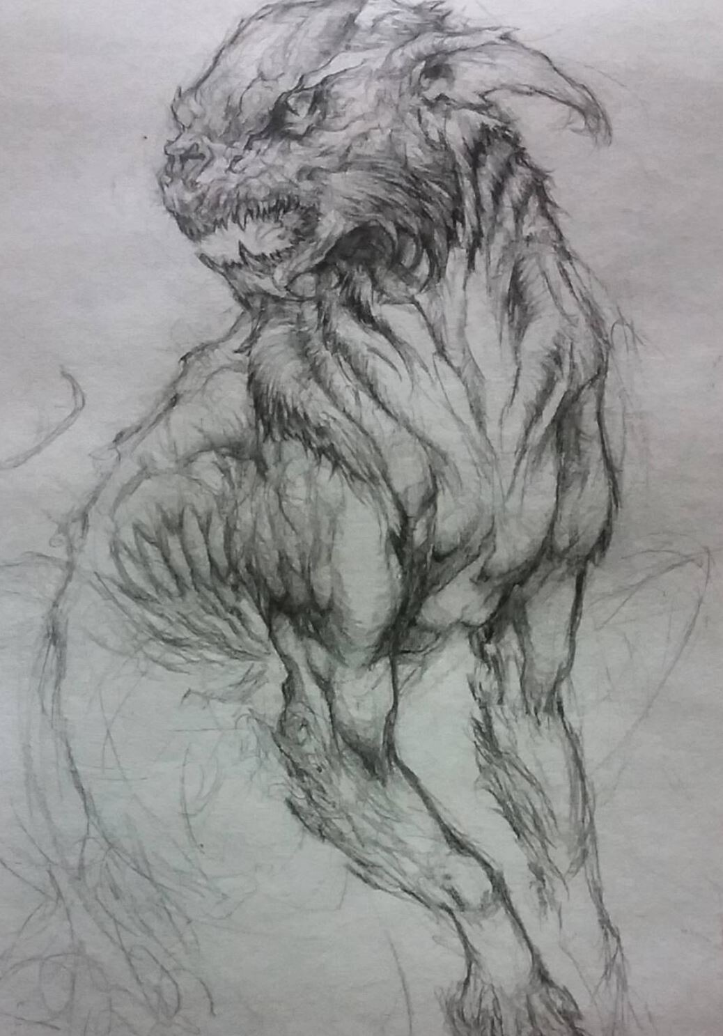 ArtStation - Unused Alien Beastcat concept art