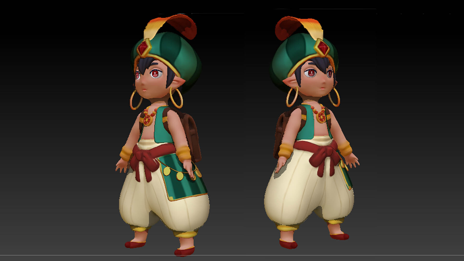 Michelle Gómez - Chibi Genie