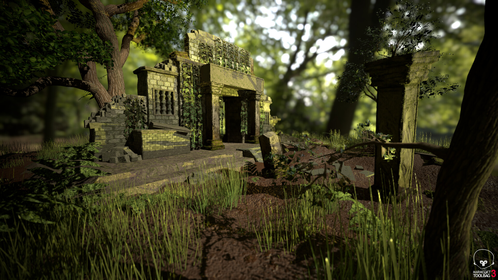 Alson Chew - Mayan Temple Ruins