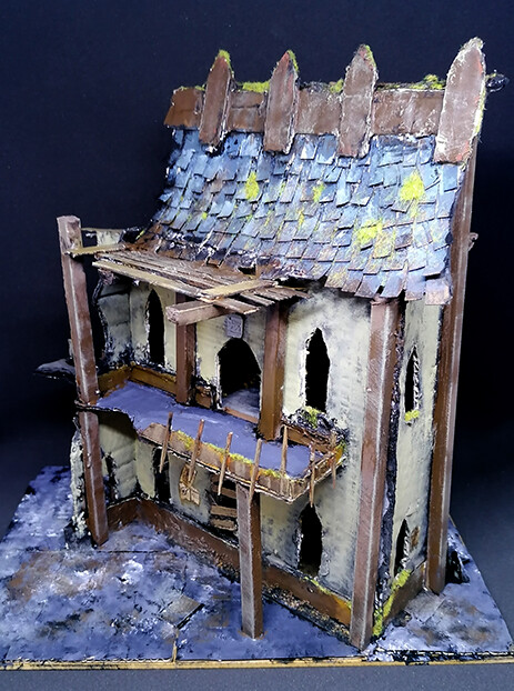 ArtStation - Cardboard houses_01