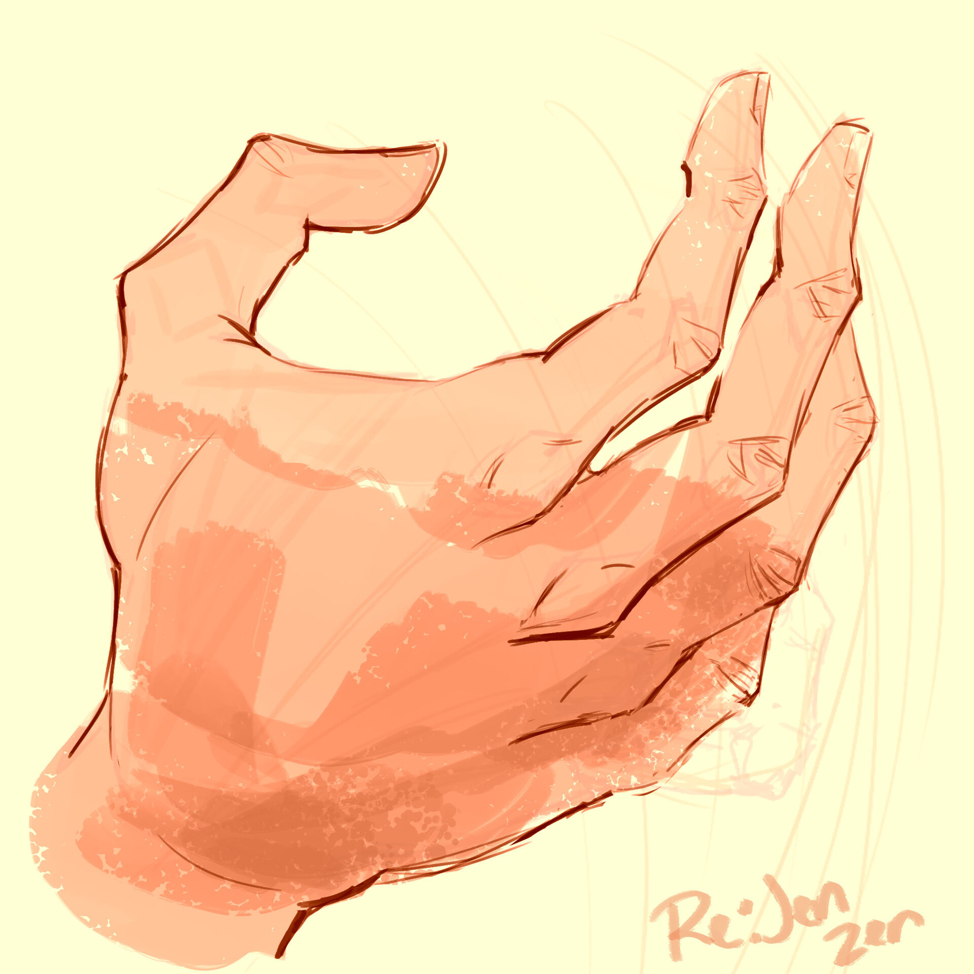 ArtStation - Daily Doodle: Hand