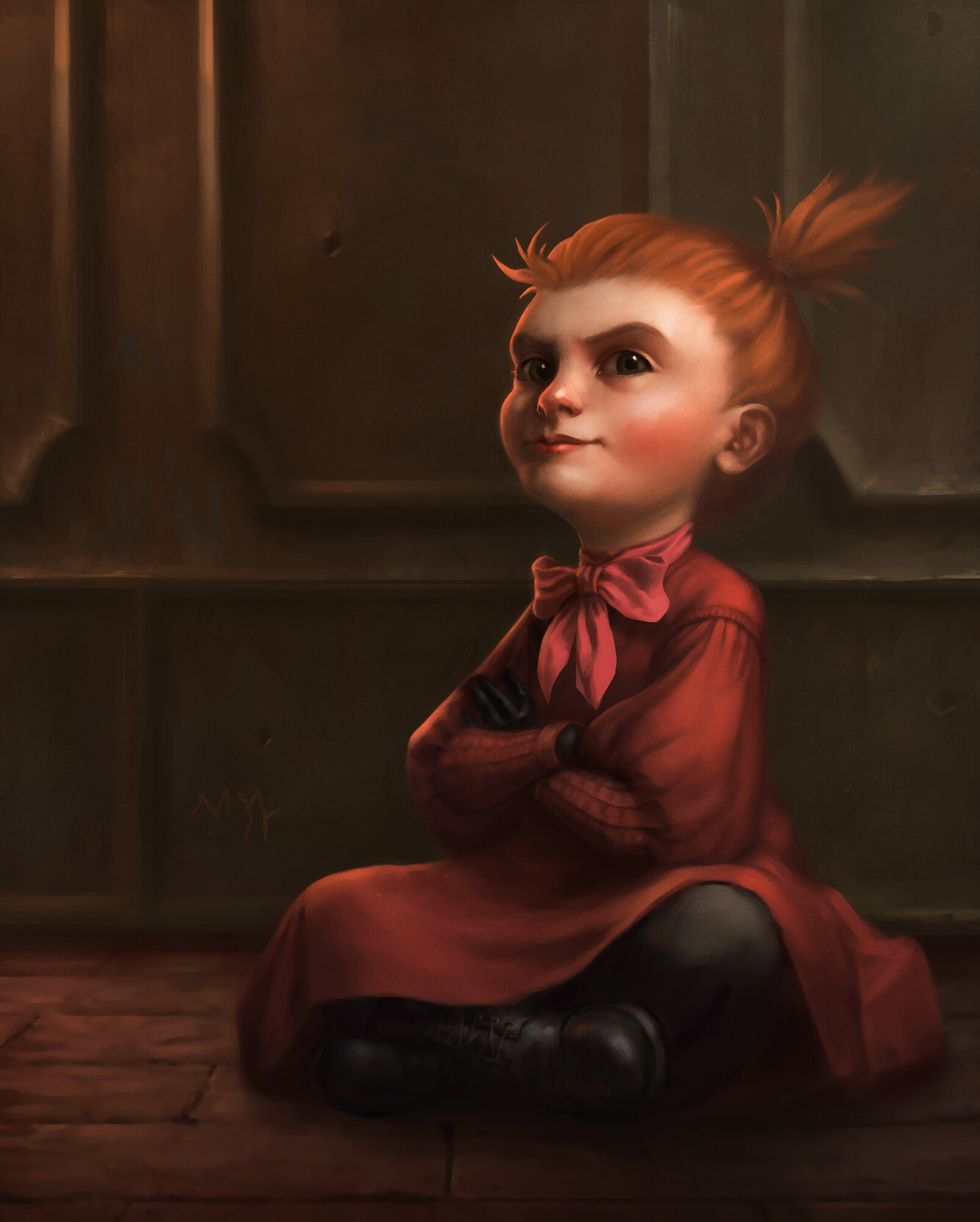 ArtStation - Little My (Moomin Fan Art)