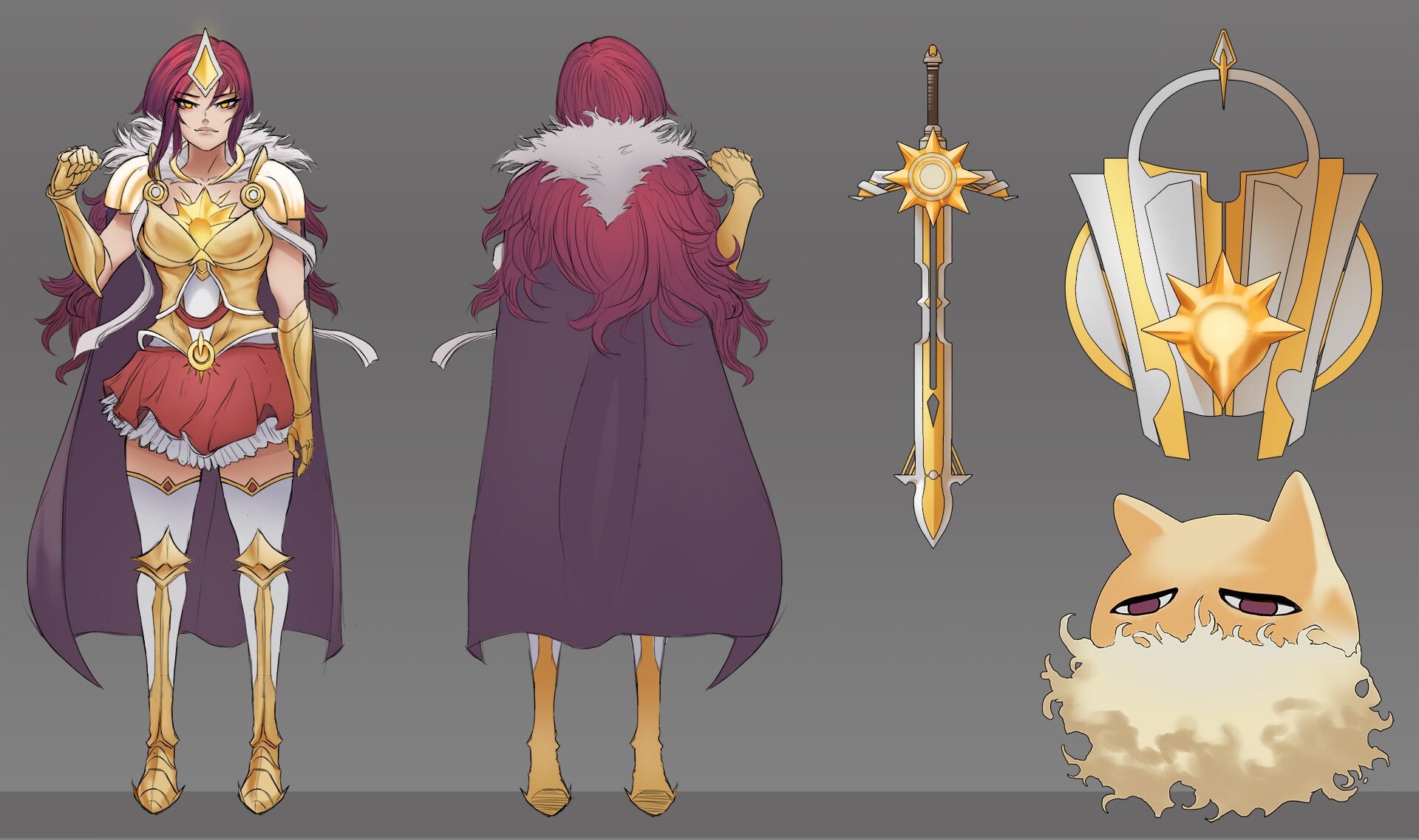 ArtStation - Leona - League of legends (Concept FanArt)