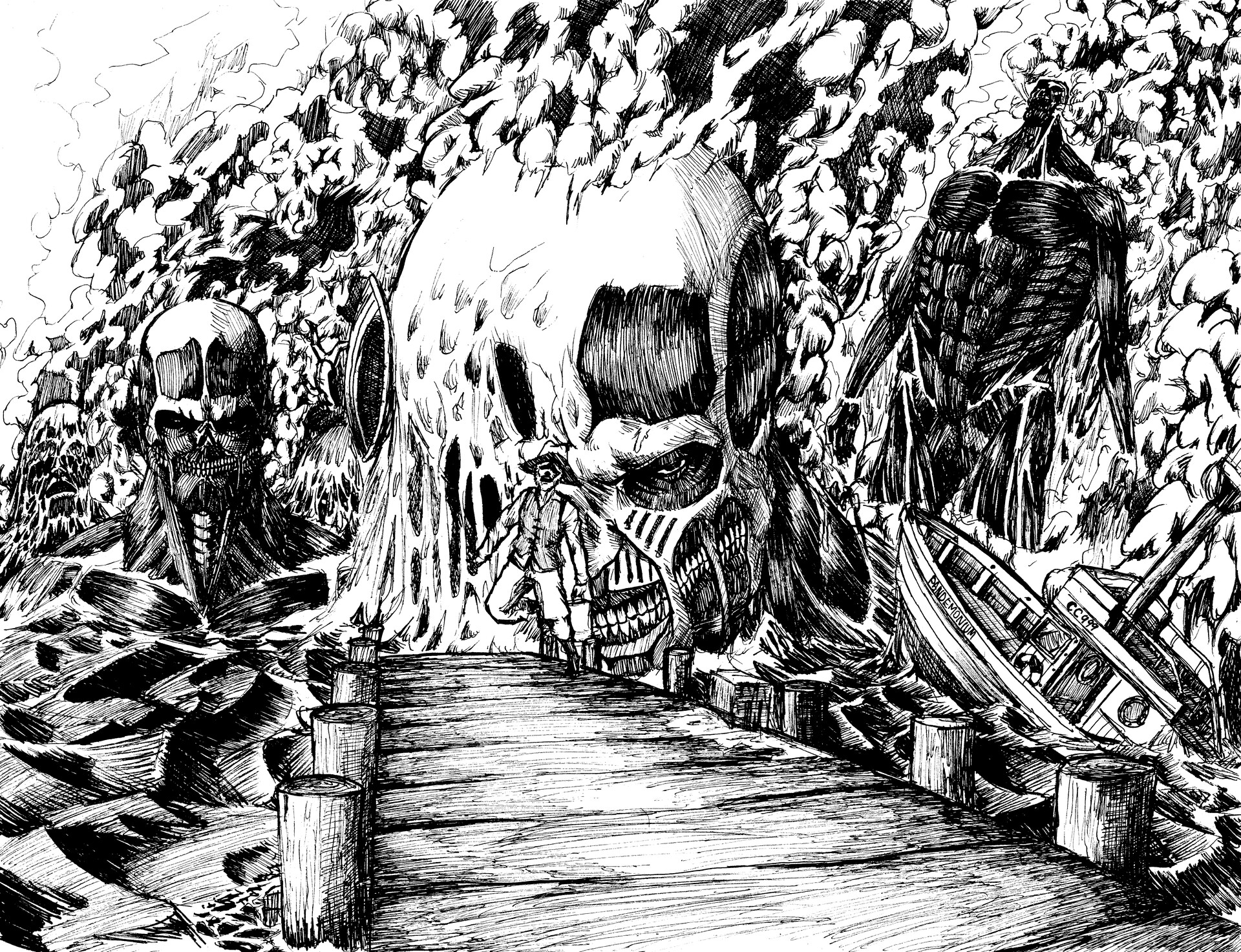 ArtStation - Rumbling; Landfall