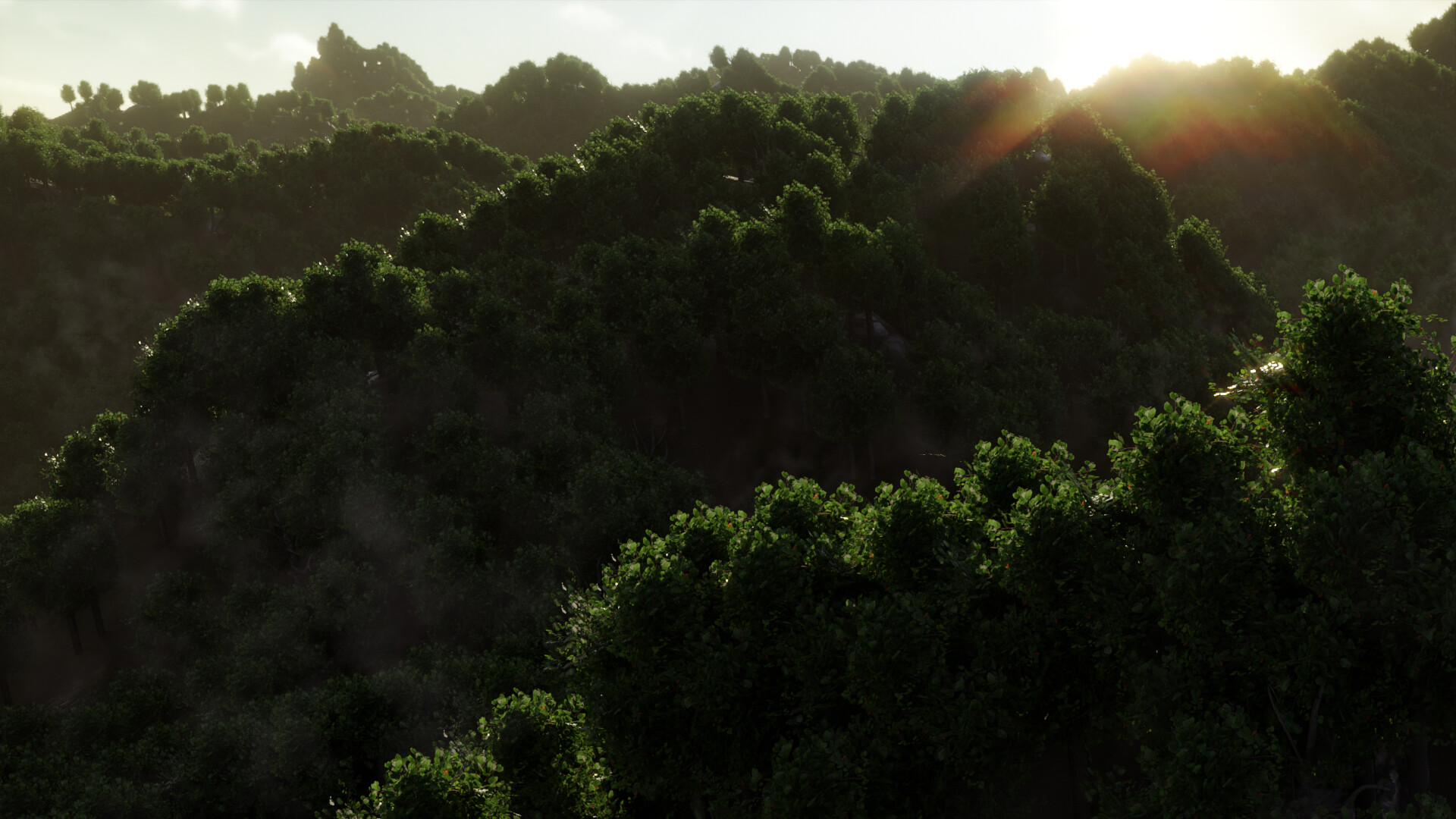 ArtStation - Realistic forest