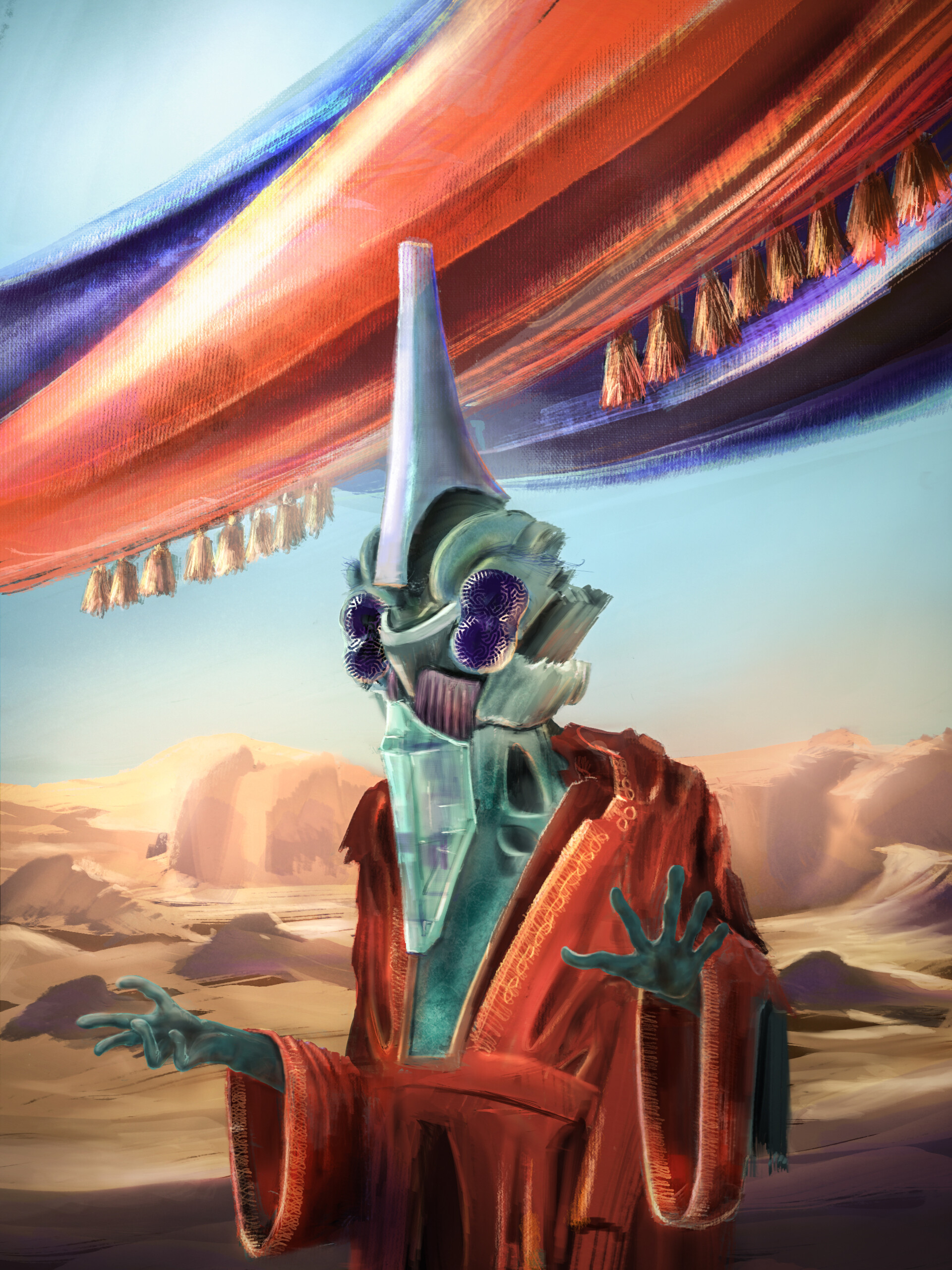 Pierre-E. FIESCHI - Desert Merchant Character