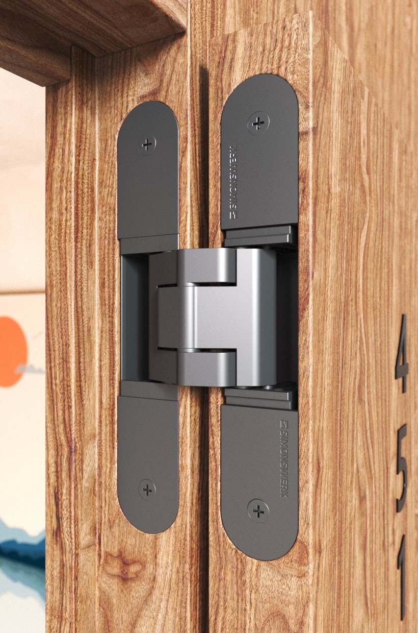 ArtStation - Door Hinge