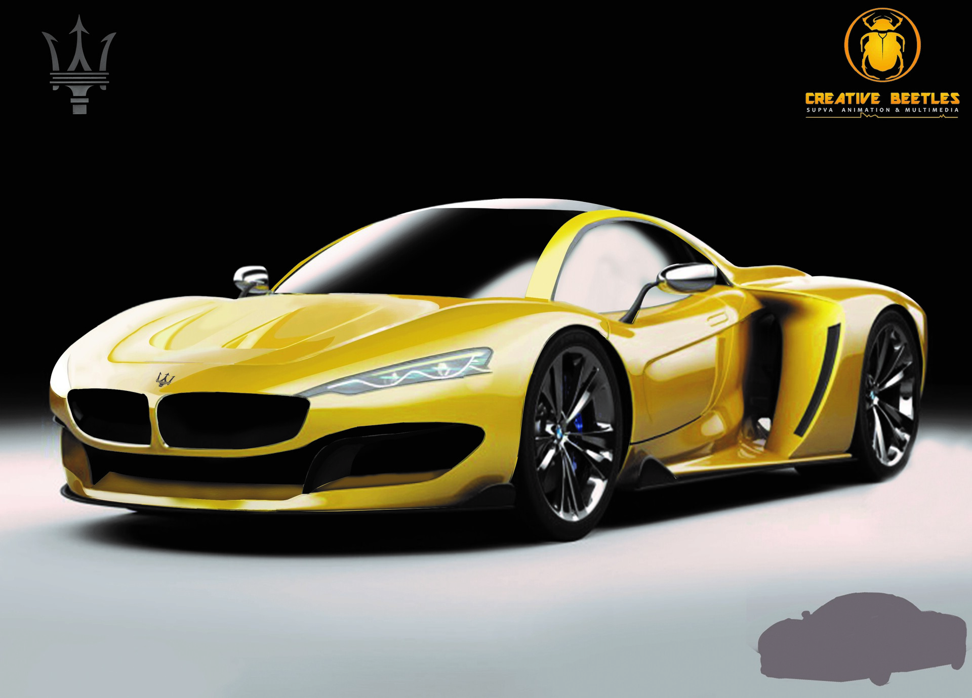 ArtStation - 2D Automotive Rendering Study