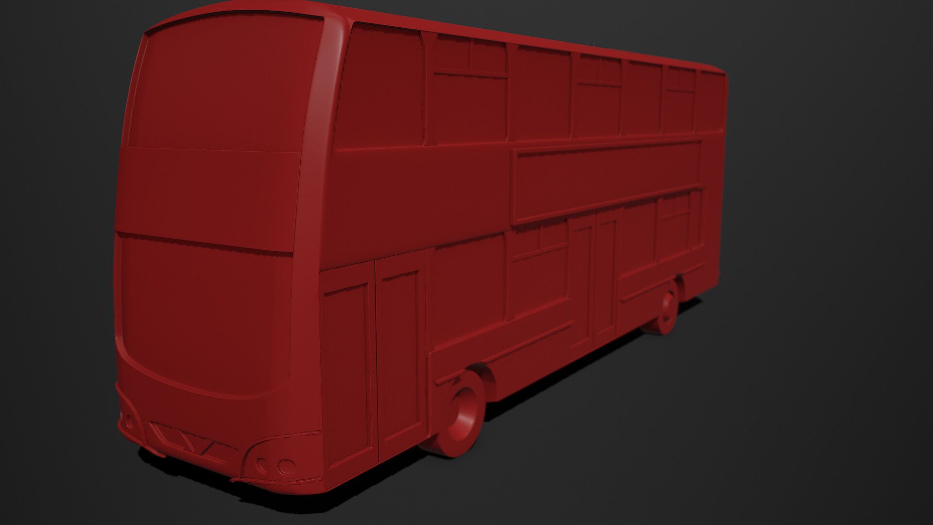 Craig Price 3D Artist - 3D Printed Bus