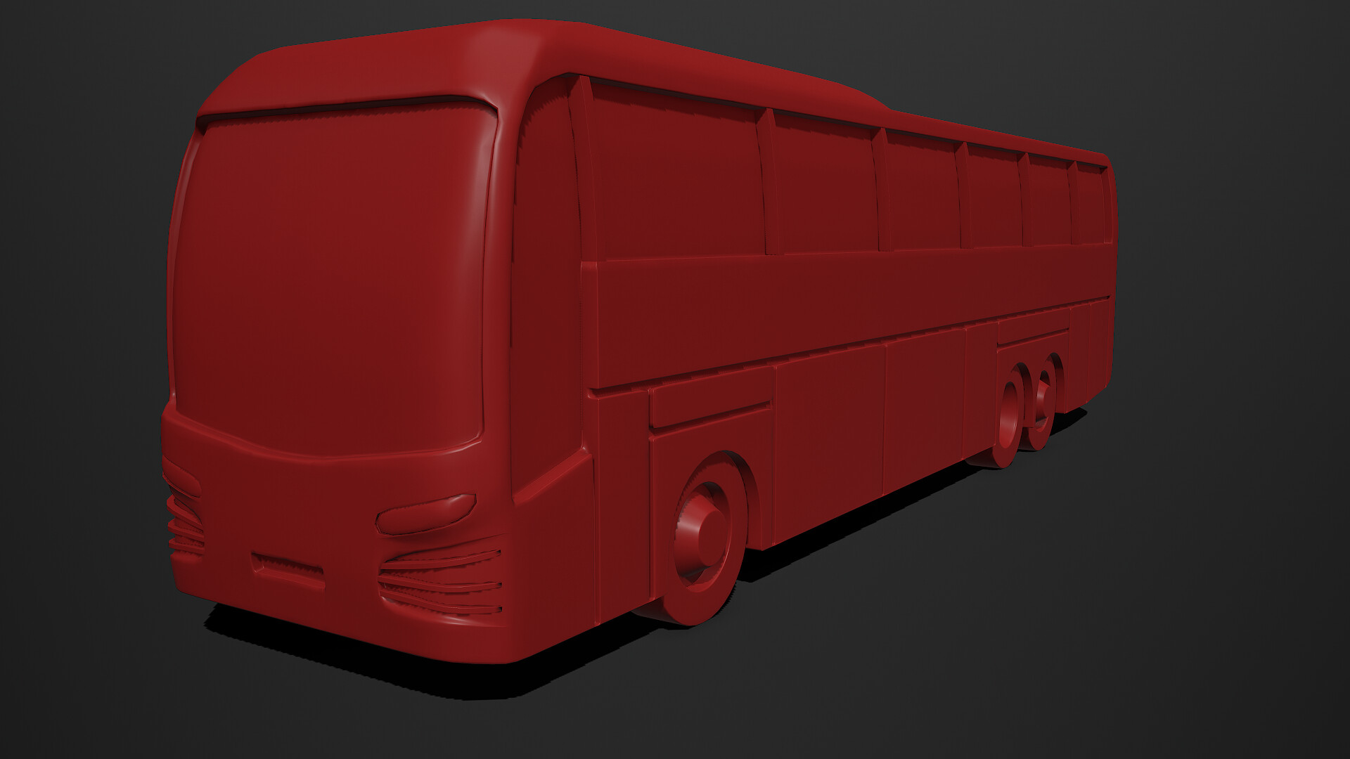 Craig Price 3D Artist - 3D Printed Bus