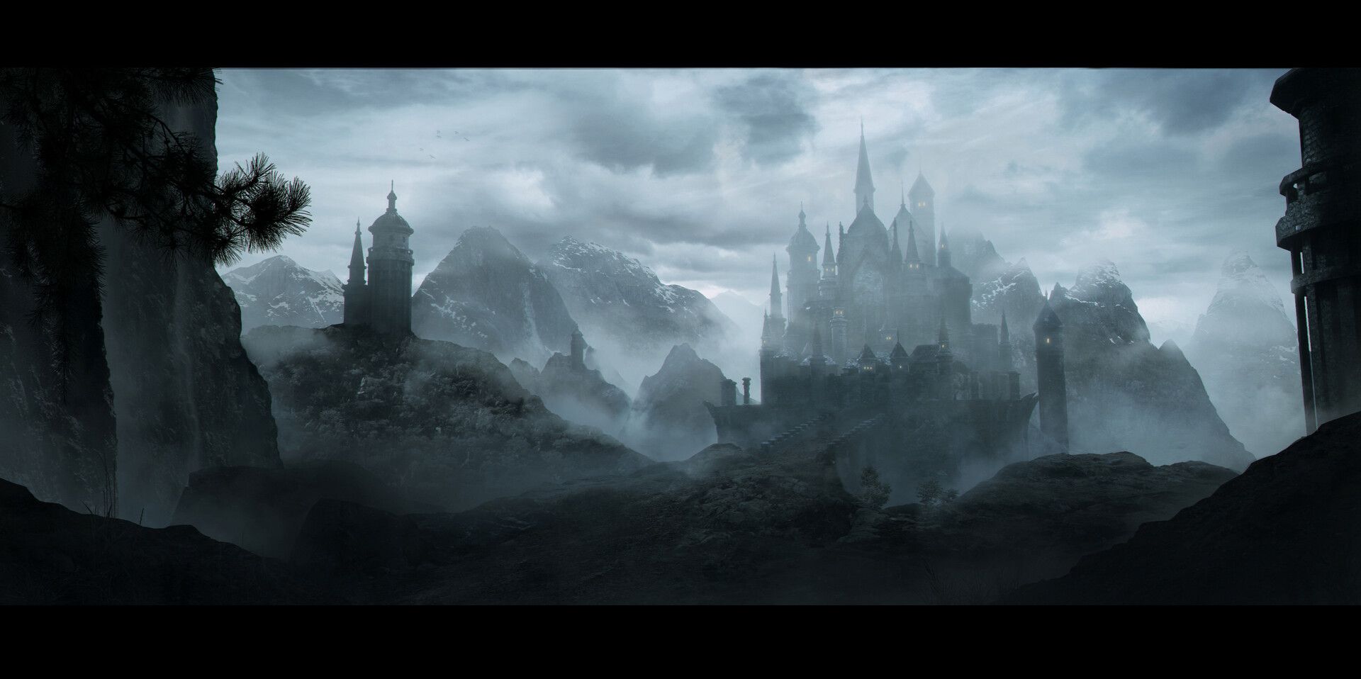 ArtStation - Misty Castle