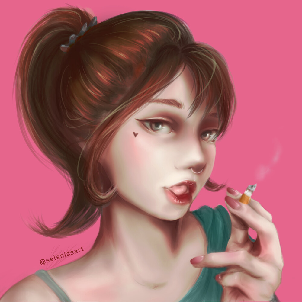 ArtStation - Smoking