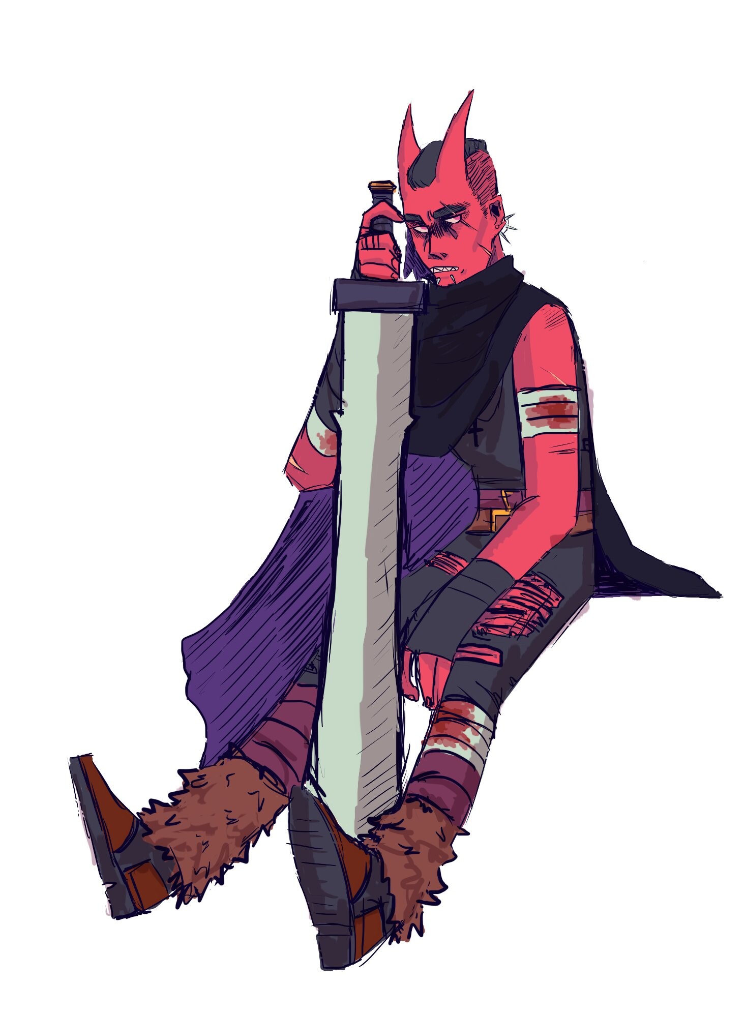 ArtStation - micheal (tiefling ranger)