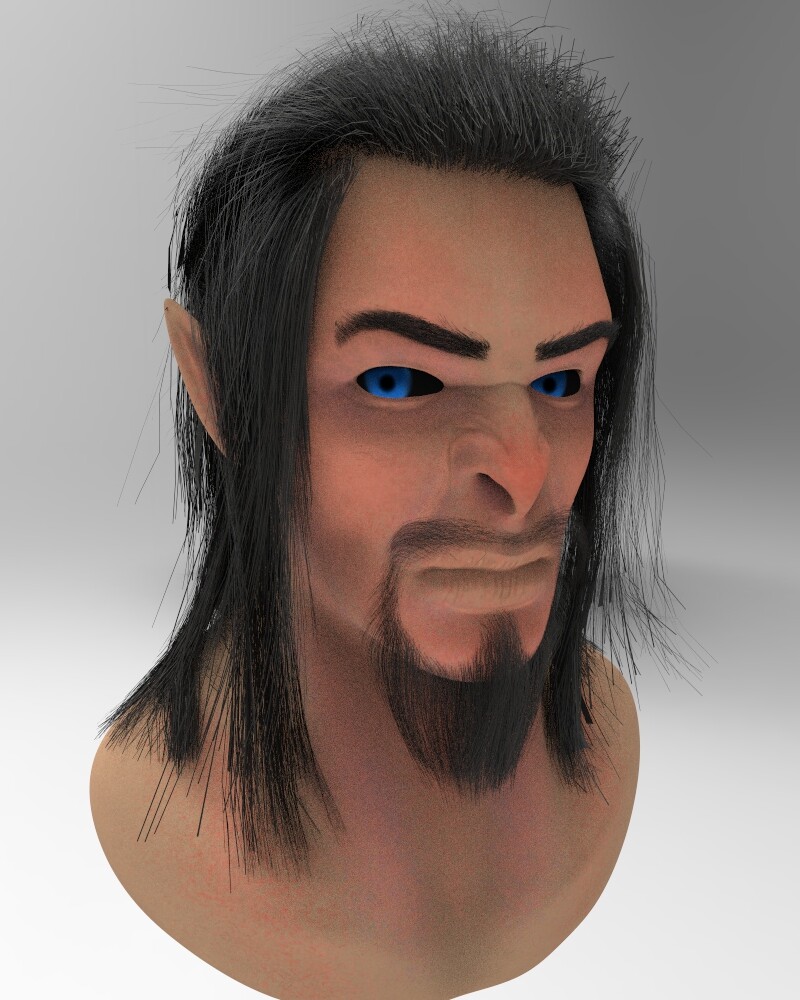 ArtStation - Vampire Head