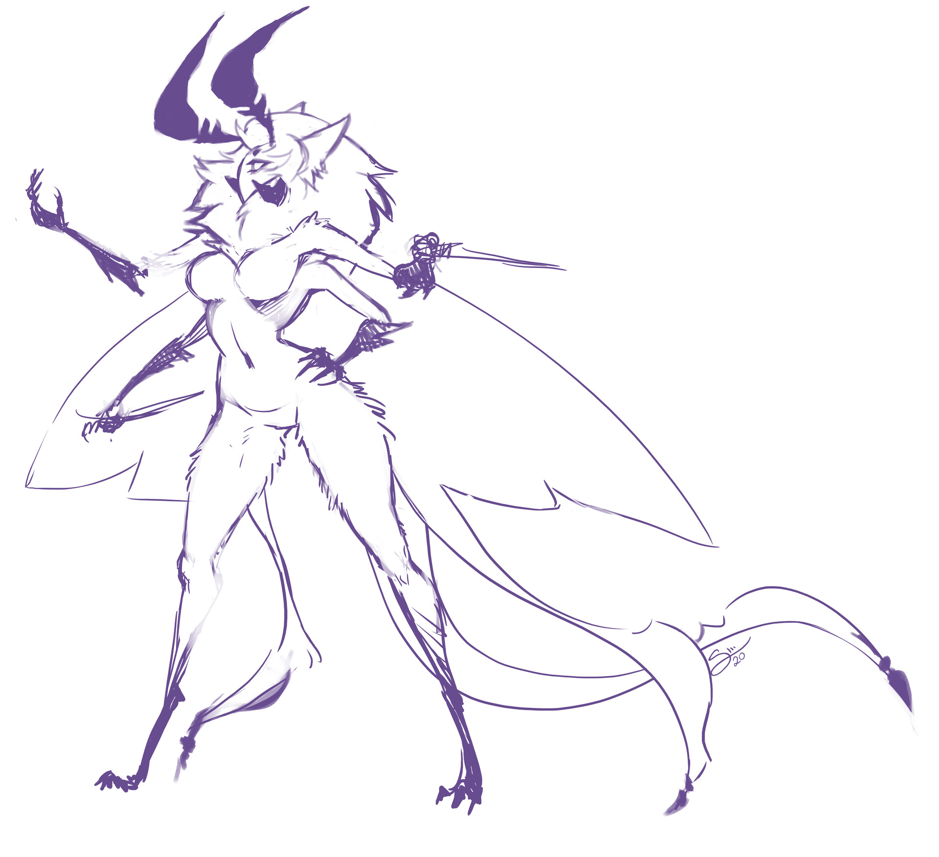 how to draw anthro moth