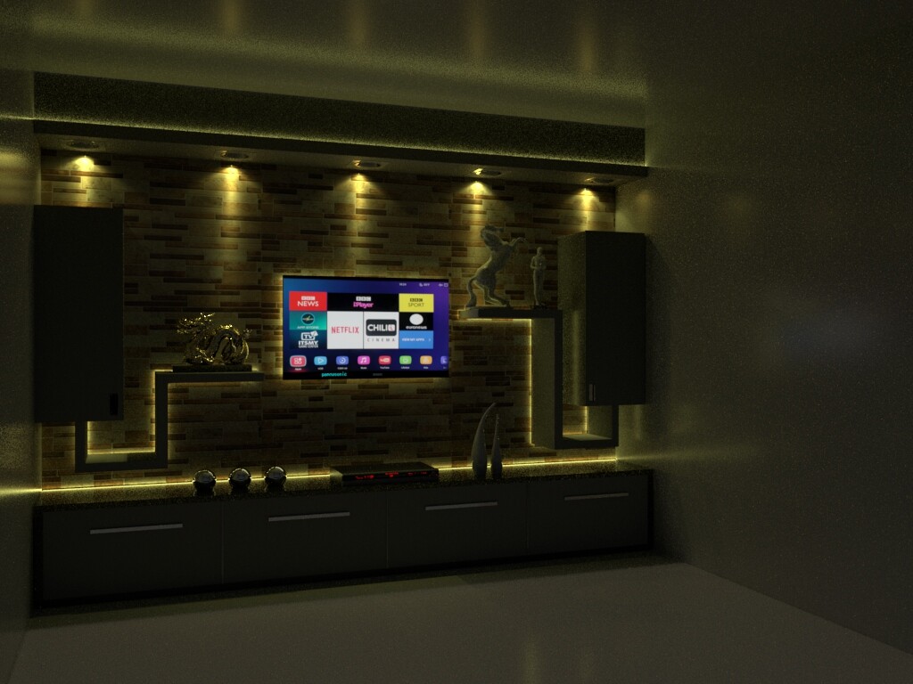 ArtStation - TV panel