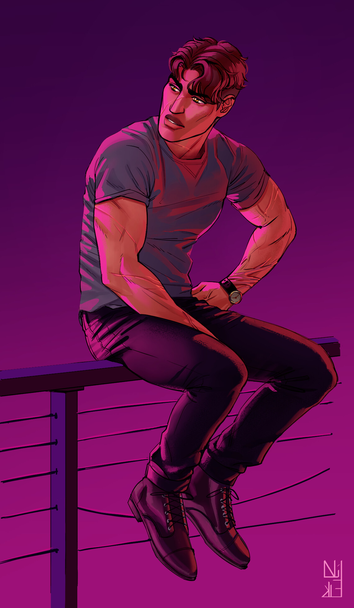 ArtStation - Rahi - Neon