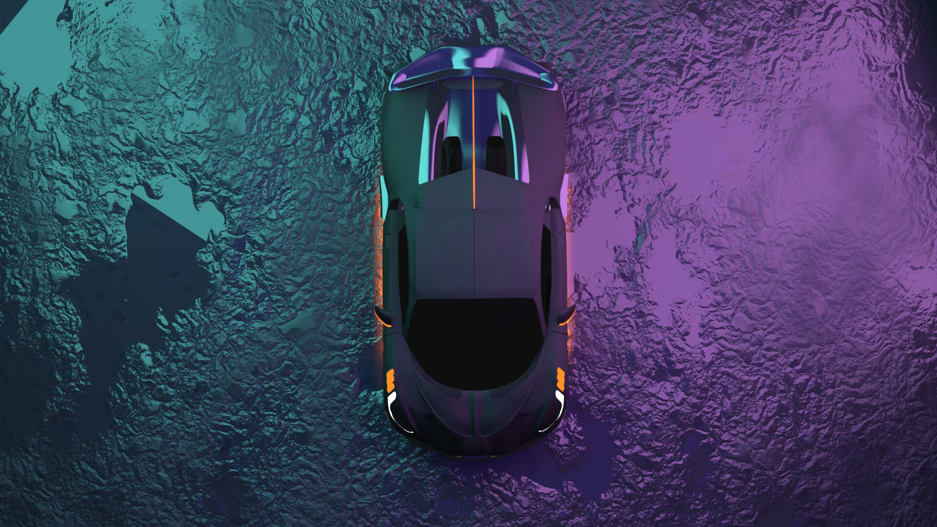 ArtStation - Bugatti Divo (Tron)