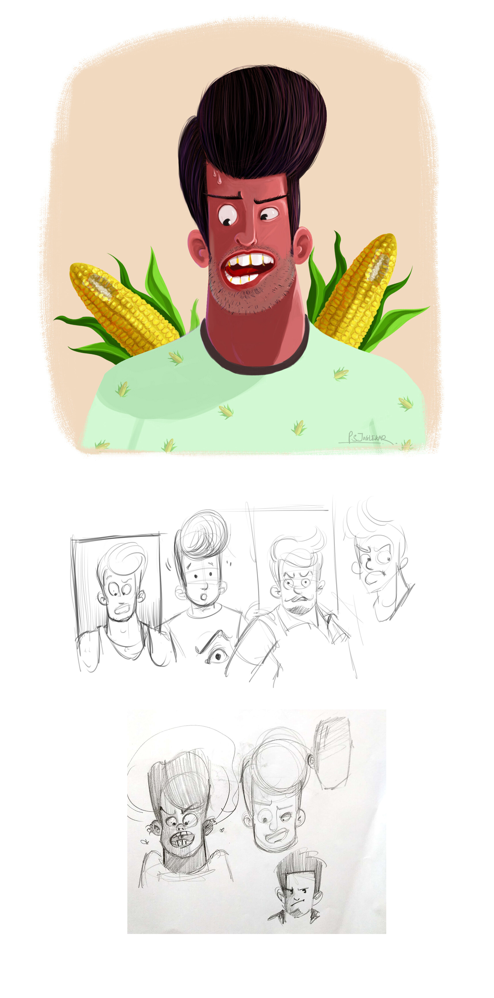 ArtStation - Feeling Corny