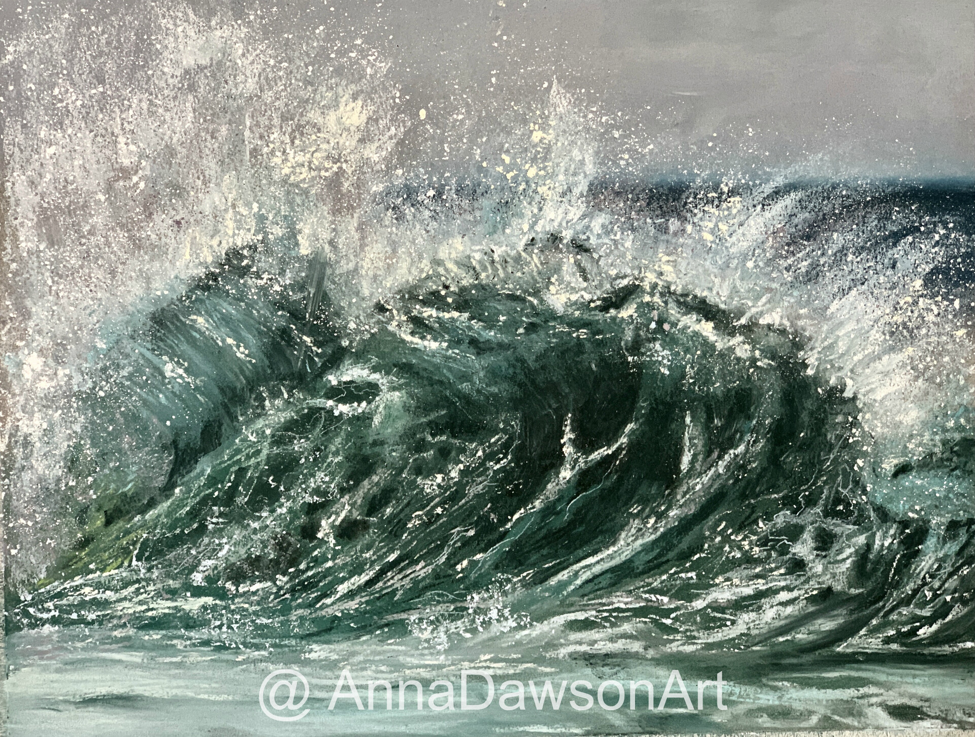 ArtStation - Raging waves