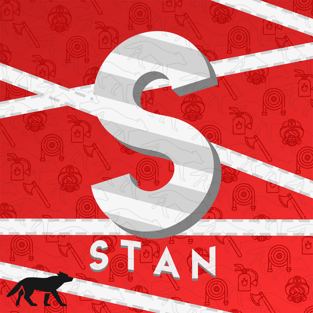 ArtStation - Stan The Fireman Logo